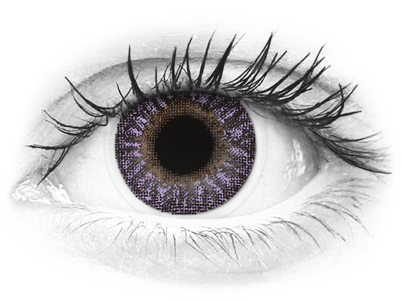 TopVue Color - Violet - Graduadas (2 lentillas) | Lentes-de-contacto.es