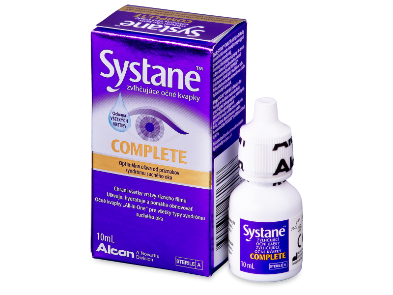 Gotas hidratantes Systane™ COMPLETE 10 ml | Lentes-de-contacto.es