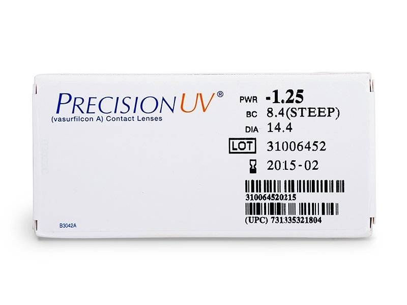 Precision UV (6 lentillas) | Lentes-de-contacto.es